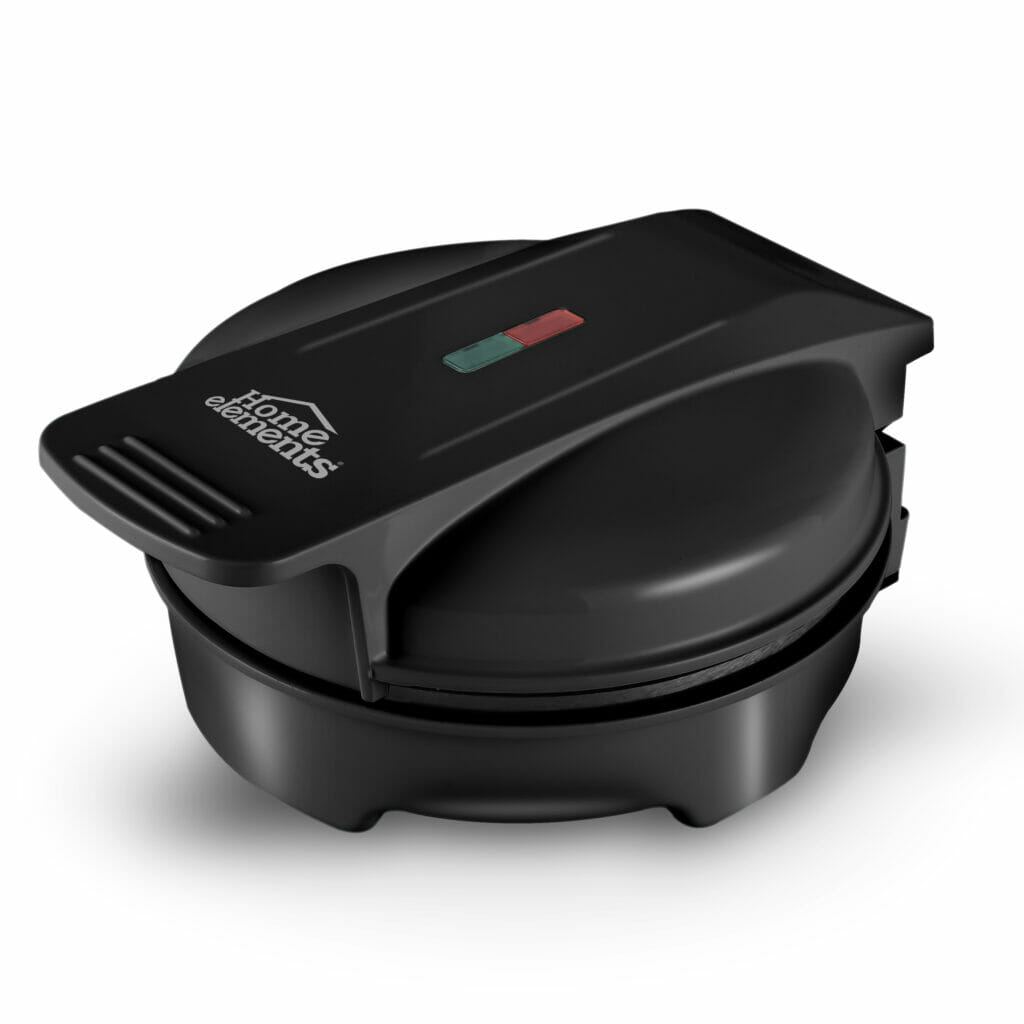 Wafflera Eléctrica Negra- Home Elements - OMICRON